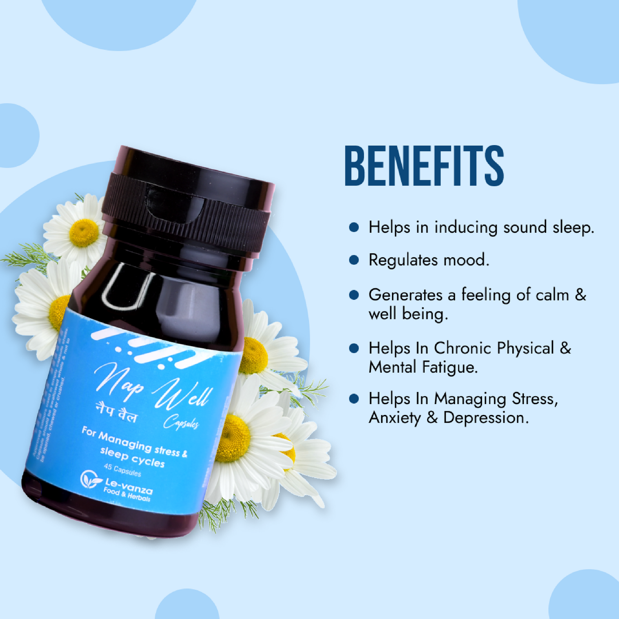 Nap Well Capsules | Ayurvedic Sleeping Pills | Helps Induce Good Sleep ...